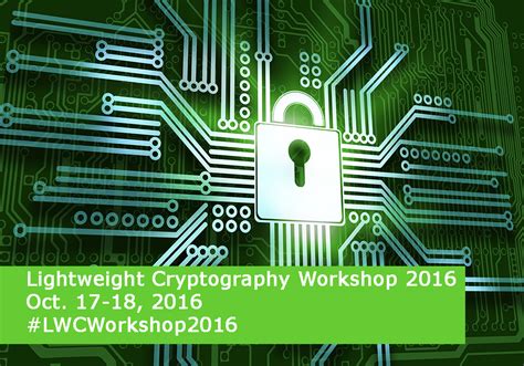 lightweight cryptography workshop 2016 nist