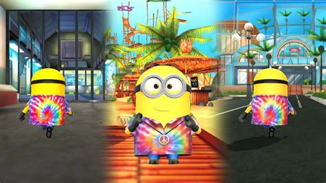 Minion Rush Special Mission Minion Rush Peace And Love Minion On A