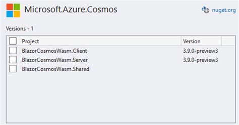 ef core and cosmos db with blazor webassembly developer for life