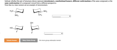 Solved Indicate Whether The Pair Of Structures Shown