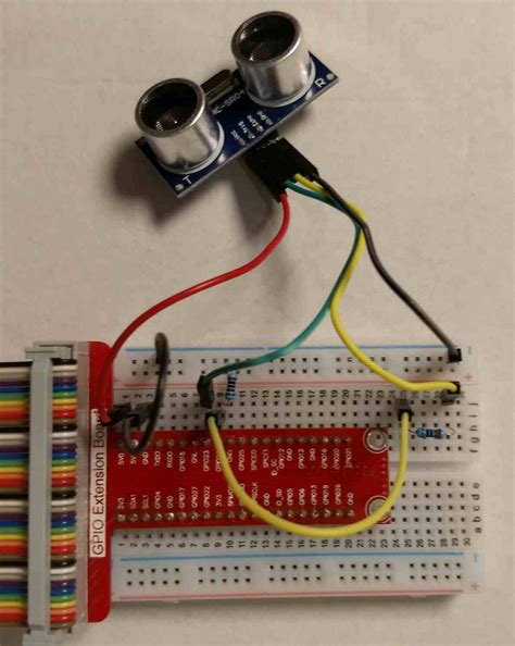 hc sr04 ultrasonic sensor on raspberry pi