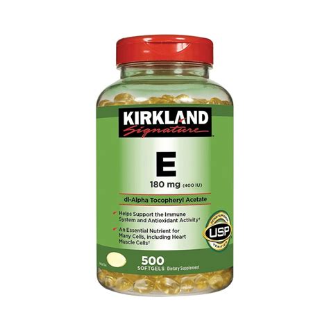 Tất Tần Tật Về Vitamin E 400 Iu Kirkland Có Tác Dụng Gì Và Cách Bổ Sung