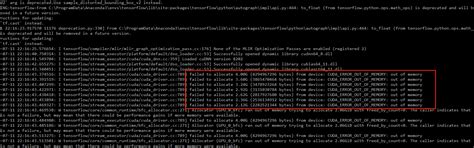 object detection stuck at cuda error out of memory tried every