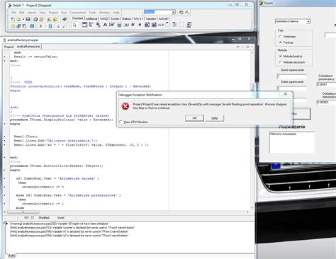 floating point floattostr delphi conversion einvalidop stack overflow