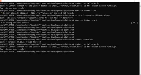 docker run inside ubuntu on windows wsl stack overflow