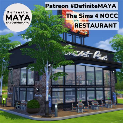 The Sims Sims Cc Sims 4 Mods Clothes Restaurant Bar Gameplay