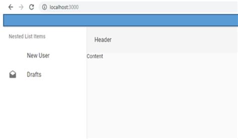 reactjs react router implement navlink using material ui