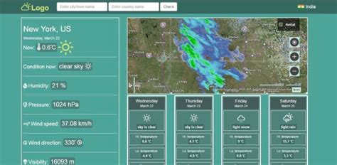 build weather forecast php code that uses openweathermap api by ansar12786