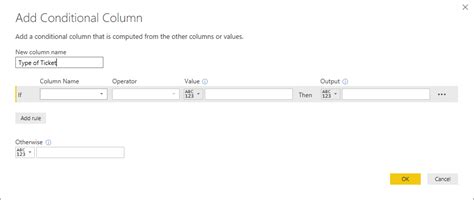 power bi adding custom columns underscore