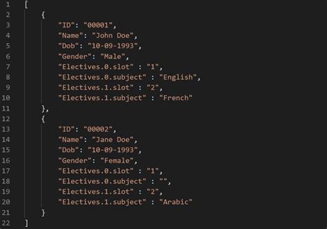 how to parse a json file in adobe campaign