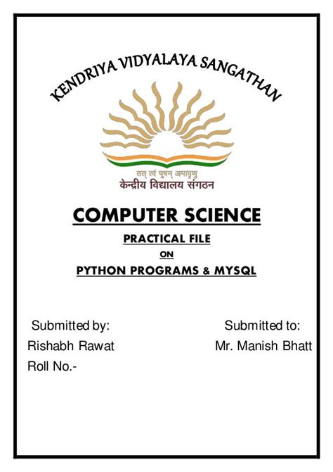 python projects for class 12 cbse pdf python project for