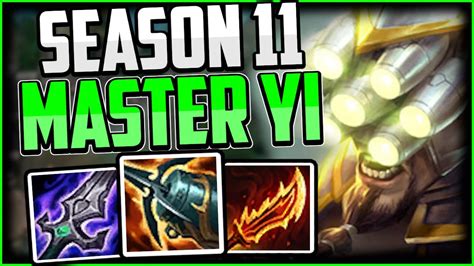 How To Play Master Yi Jungle And Carry Best Master Yi Build Runes