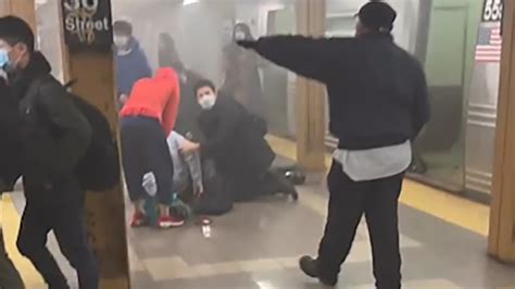 Video Shows Aftermath Of Nyc Subway Shooting In Brooklyn
