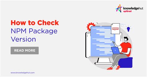 how to check installed npm package version in node js