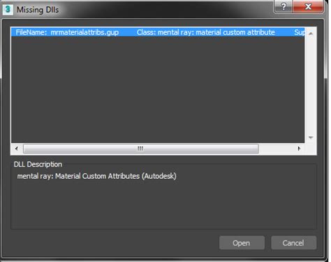 solved mentalray dll not loading max17 page 3