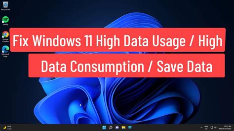 Fix Windows 11 High Data Usage High Data Consumption Save Data