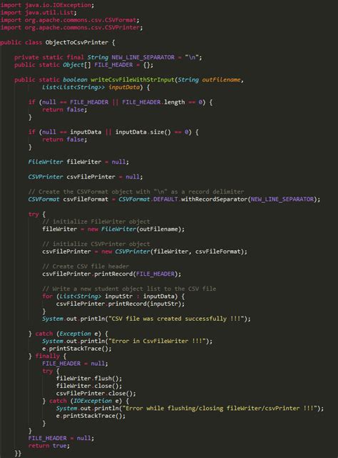[solved] java csv file easy read write 9to5answer