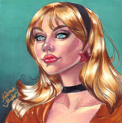 Wonder Girl Cassie Sandsmark Bust Color Art Commission Signed By