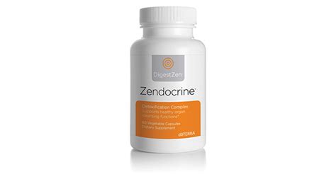 Zendocrine Detoxification Complex Dōterra Essential Oils