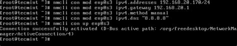 3 ways to set a static ip address in rhel 8