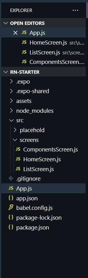 react native error failed to compile syntax error none of these files