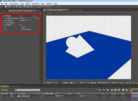 how to render object id pass and use it in after effects fxfx