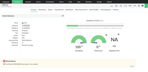 cisco ucs discovery and monitoring opmanager help