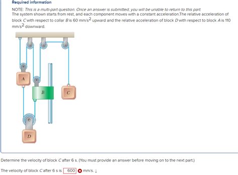 solved required information note this is a multi part