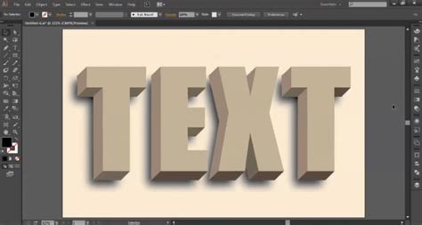 3d text in illustrator how to create 3d text with and without using 3d tool