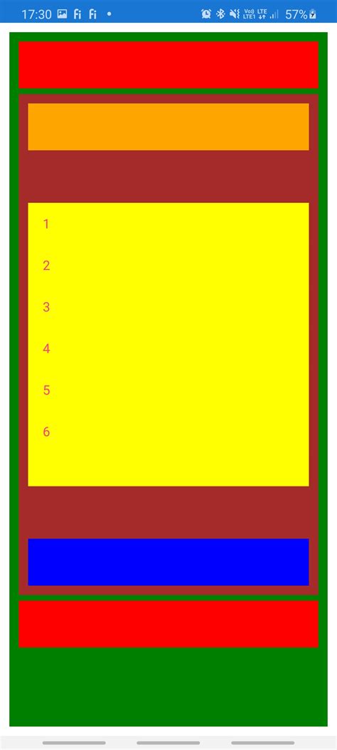 [bug] listview margin inside grid starred row is