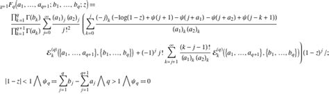 Generalized Hypergeometric Function Series Representations