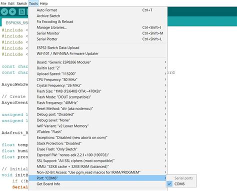 esp8266 ota over the air programming using asyncelegantota library and
