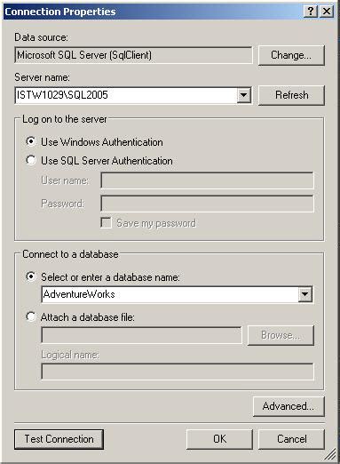 how to build your first report in ms sql server 2005 reporting services