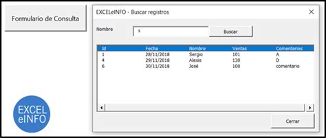 buscar registros en tabla de access desde excel usando sql query vba y