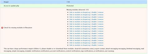 missing module name and invalid link [ 2771311]