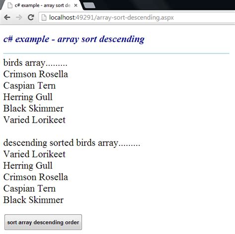 c program for sorting array slimdevelopers