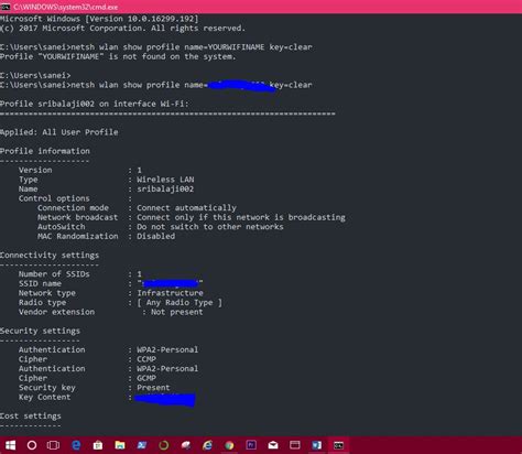 find your wifi password using command prompt in windows 10 technoresult