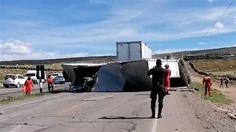 Accidente De Tránsito En La Carretera Puno – Juliaca Dejó Un Herido Y