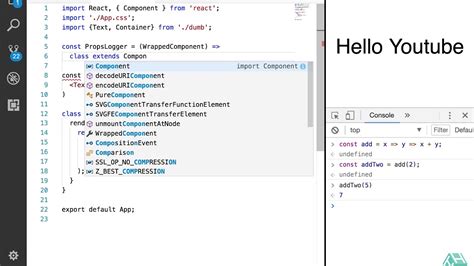 introduction to higher order components in react tutorial youtube