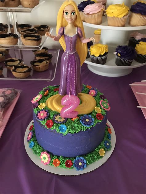 Rapunzel Cake Tangled Birthday Cake