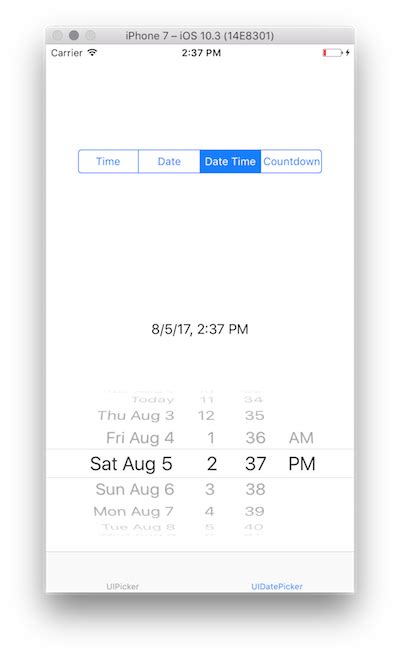 picker control in xamarin ios xamarin microsoft docs