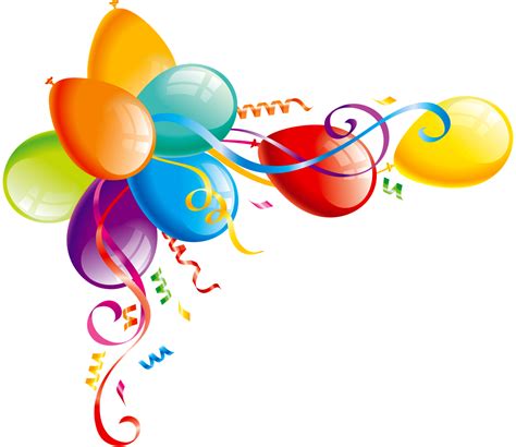 Balões De Aniversário Png