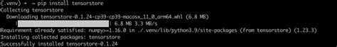 pip install fails on macos with apple m1 and python 3 9 · issue