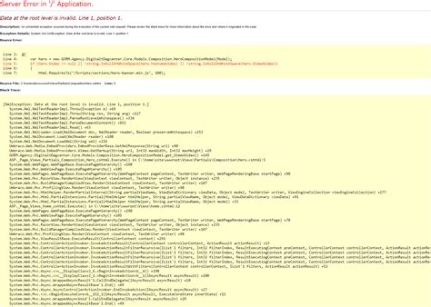 embedproviders throw system xml xmlexception · issue 8989 · umbraco