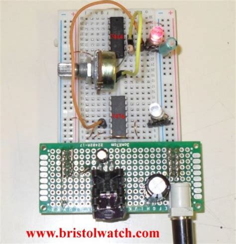 sn74hc14 square wave generator uses sn7476 jk flip flop