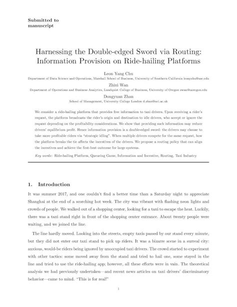 Pdf Harnessing The Double Edged Sword Via Routing Information