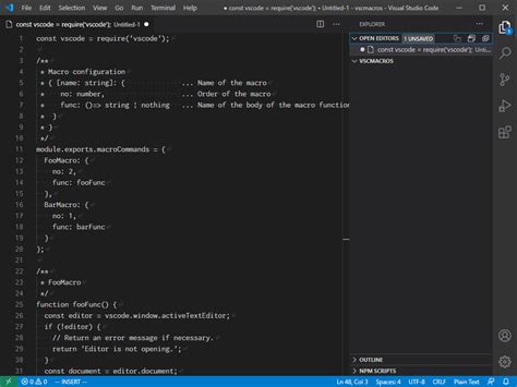 github exceedsystem vscode macros this extension gives