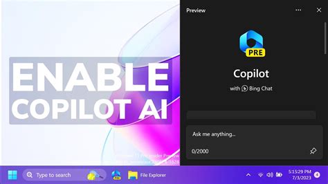 How To Enable New Copilot Ai In Windows 11 23493