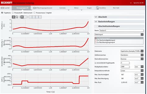 importing a csv file configuration example