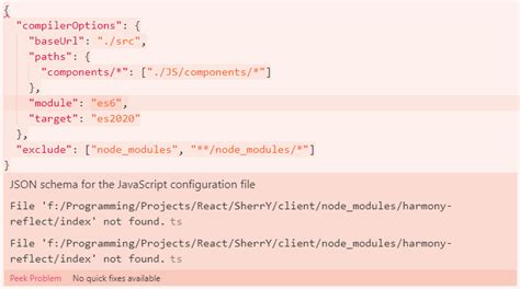 javascript how to integrate exist project with jsconfig
